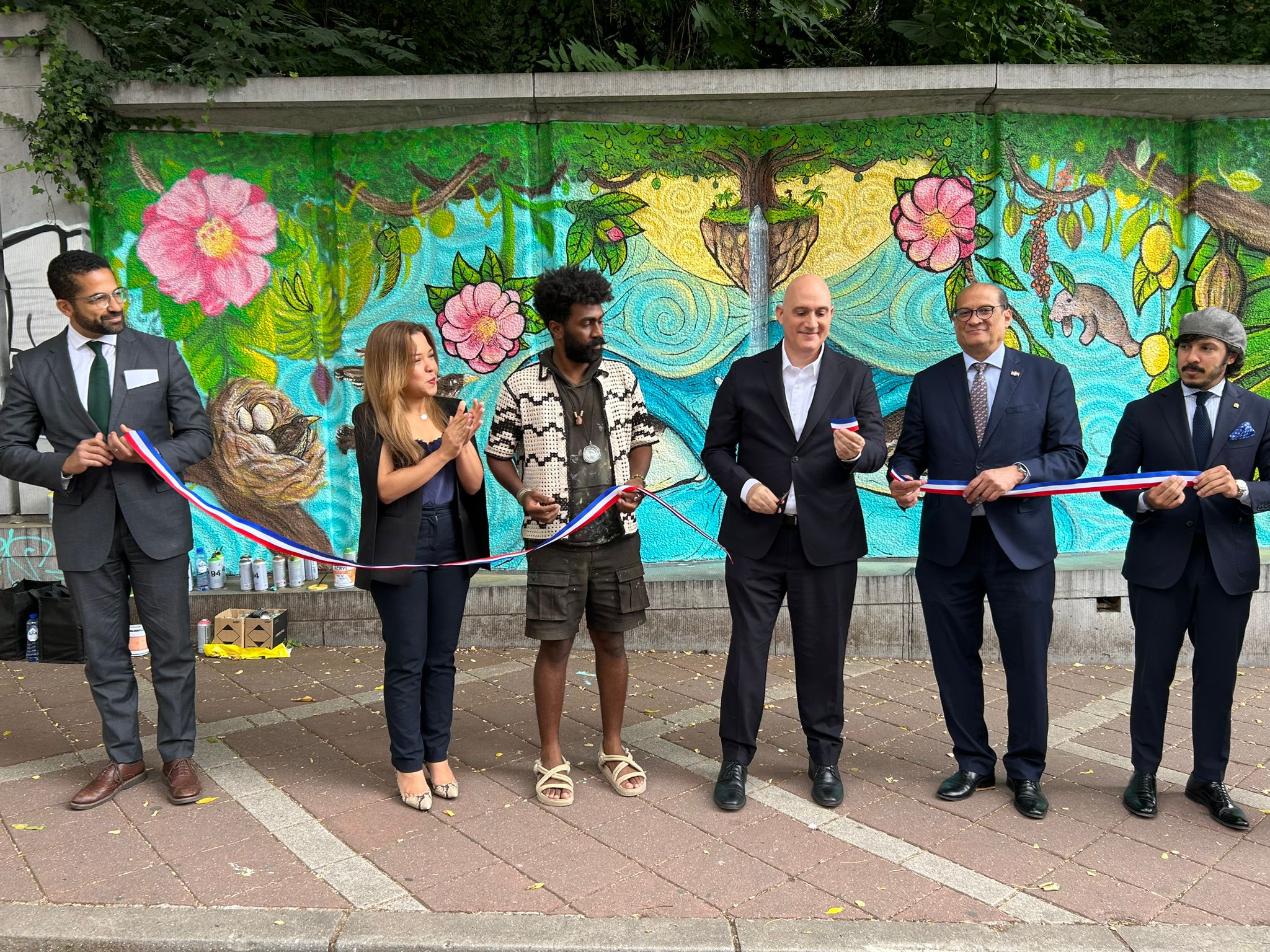 Mural dominicano en el Museo de Ciencias Naturales de Bélgica ...